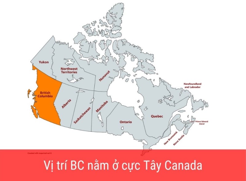 Tìm hiểu tỉnh bang British Columbia Canada - BC
